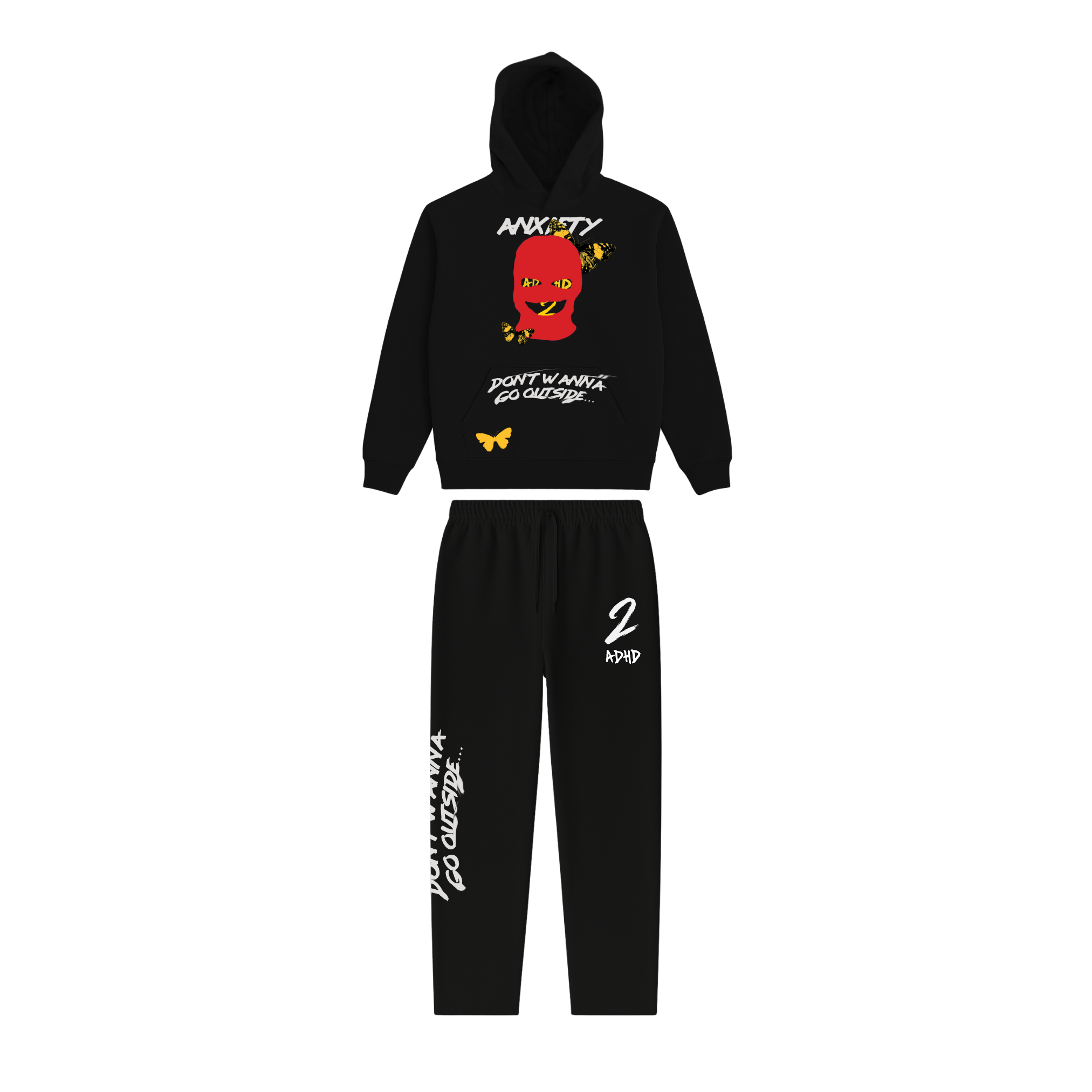 Red Mask Anxiety Set